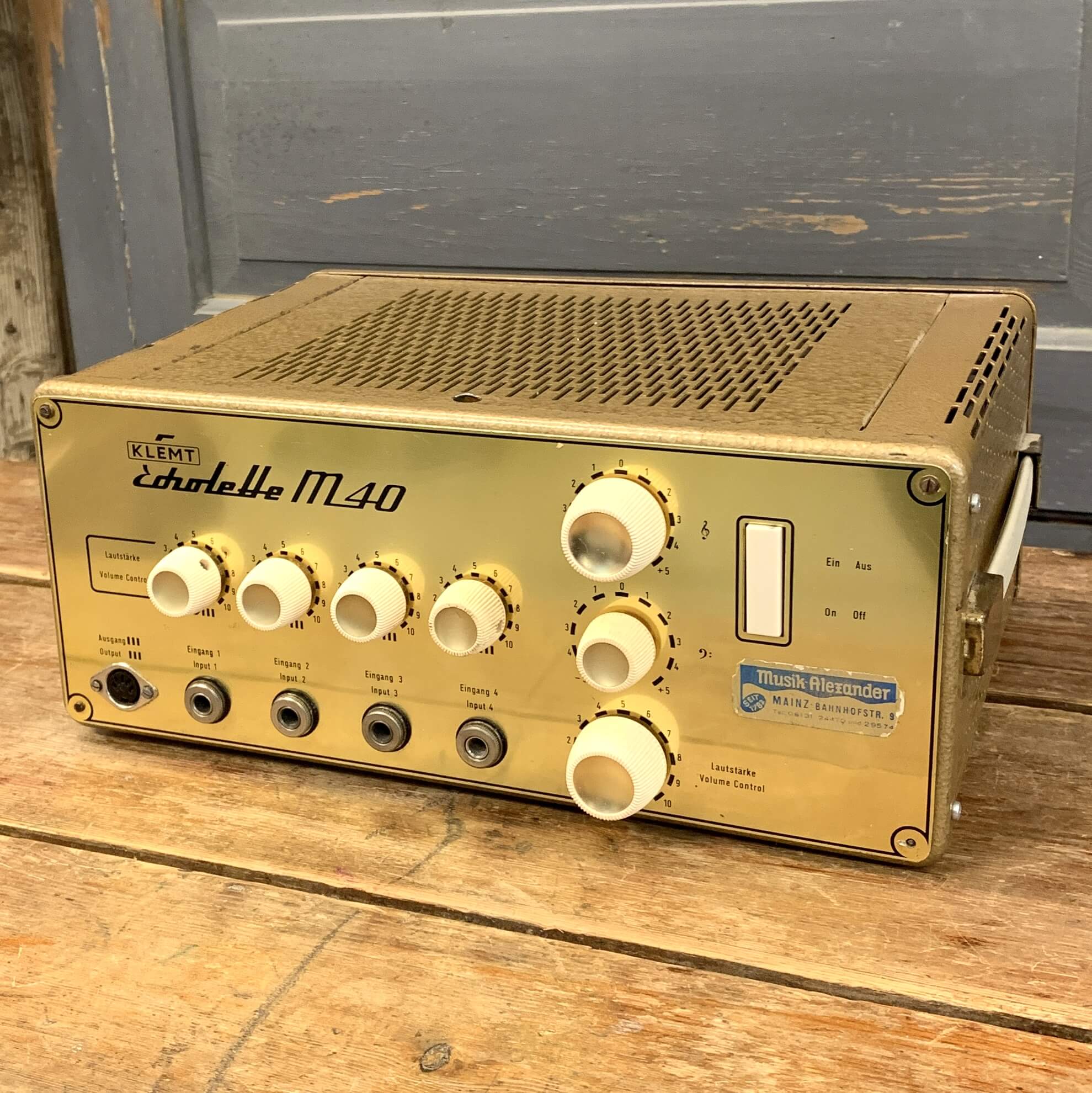 Klemt Echolette M40 1960 s Kitarakuu Klemt Echolette M40 1960 s Kitarakuu