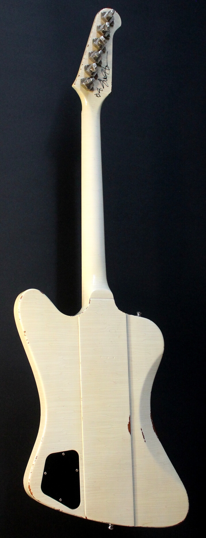 Gibson Custom Shop Slash Firebird Trans White Lightly Aged 2017 | Kitarakuu